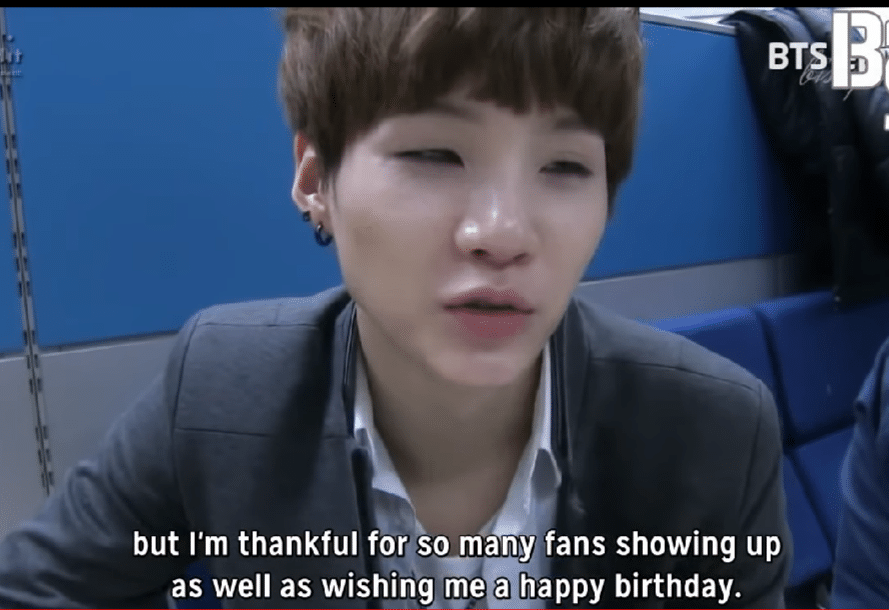 BTS Community Posts - 😽🫰🍊💜👑we can remember the occasion that Suga ...