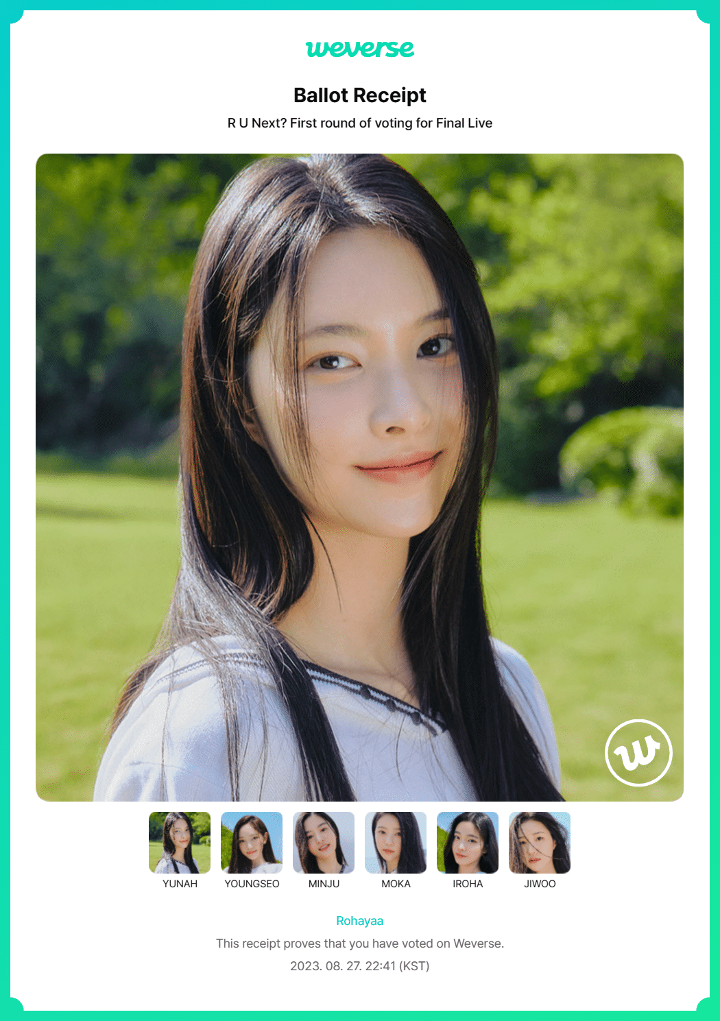 ILLIT Community Post