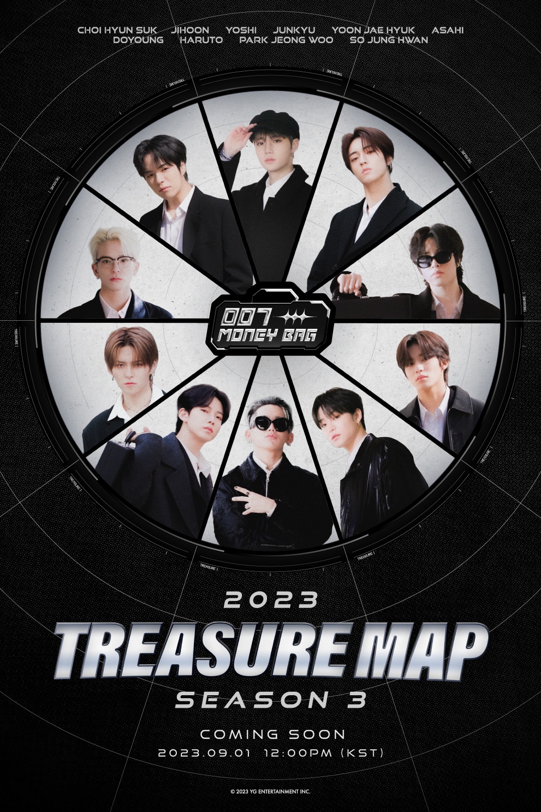 Weverse TREASURE Image - [TREASURE MAP] EP.60 '007 MONEY BAG' TEASER POSTER