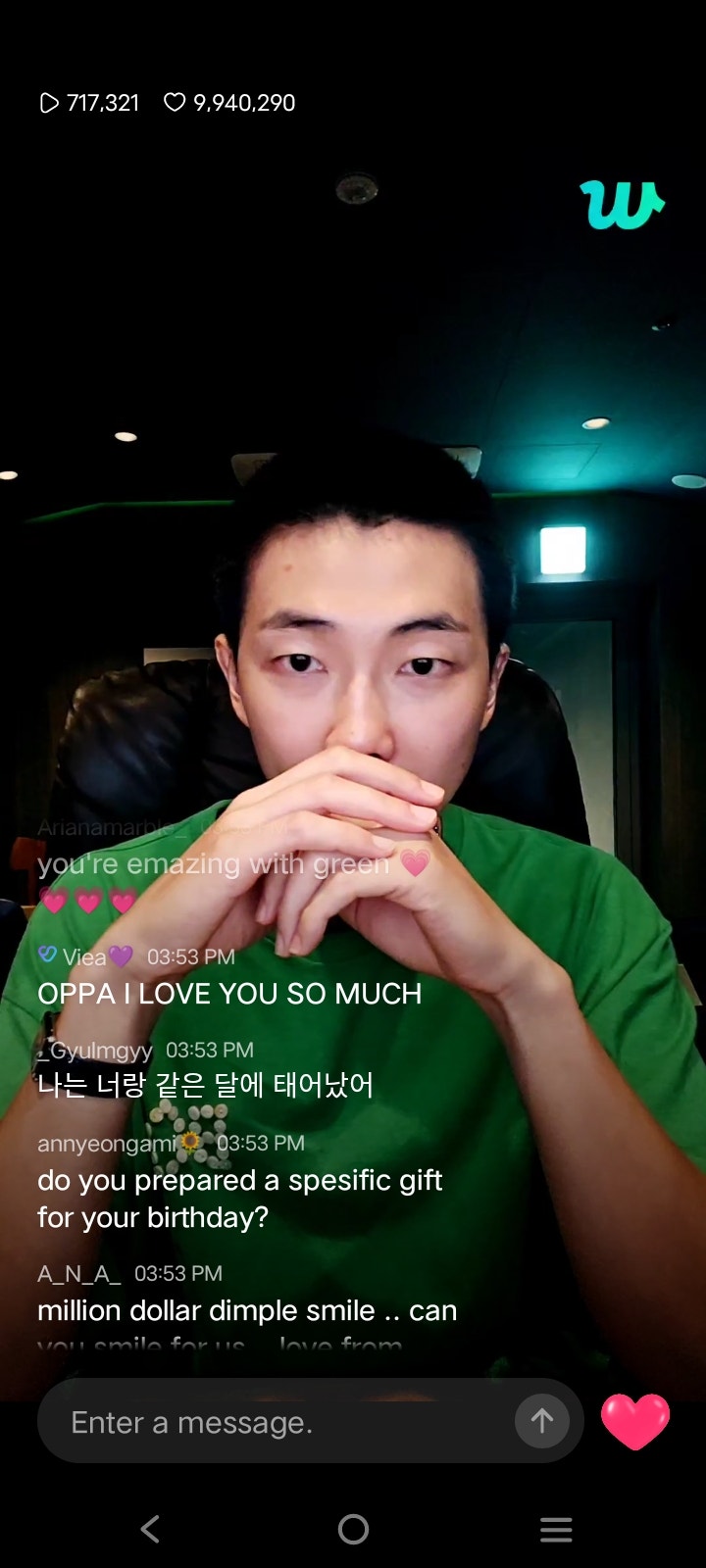 BTS Community Post - 💜HI RM💜 💜be safe and healthy💜 💜We love u 💜