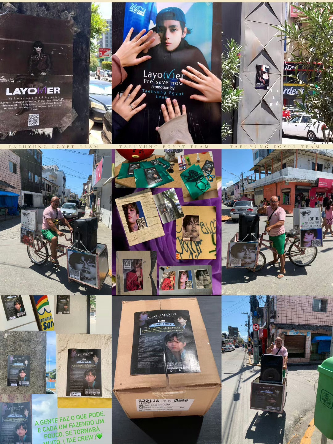 BTS Community Posts - Many fans from many countries have personally ...