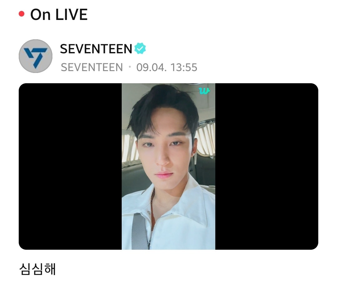 SEVENTEEN Community Posts - 谢谢，是我和金珉奎的一些同频。🥰