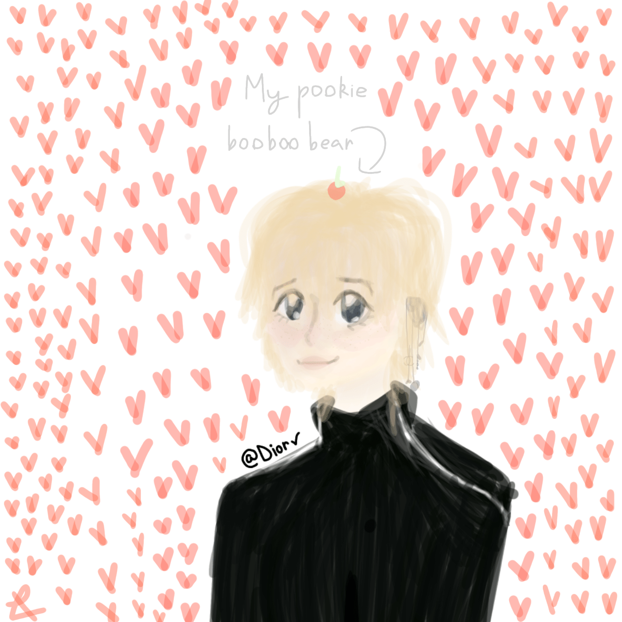 Weverse Zone Community Posts - SO THIS IS MY ART FOR DIOR!!! luv u my ...