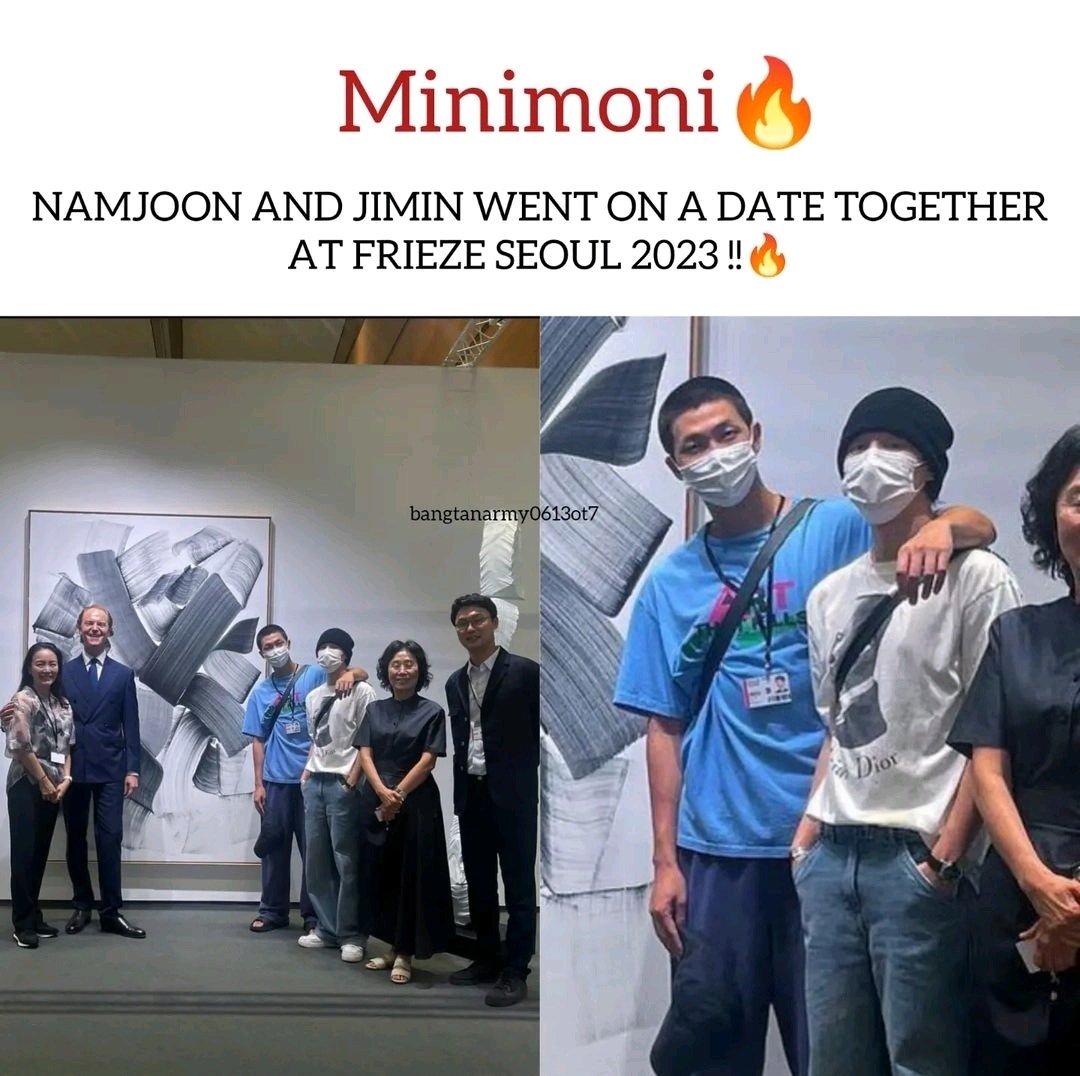 BTS Community Post - minimoni 💜🙌 #minimoni #namjoon #jimin