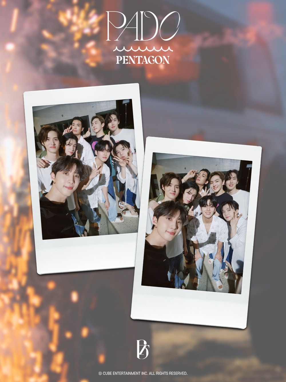 Weverse PENTAGON Image - 펜타곤 JAPAN 6th Mini Album [PADO] Special Behind