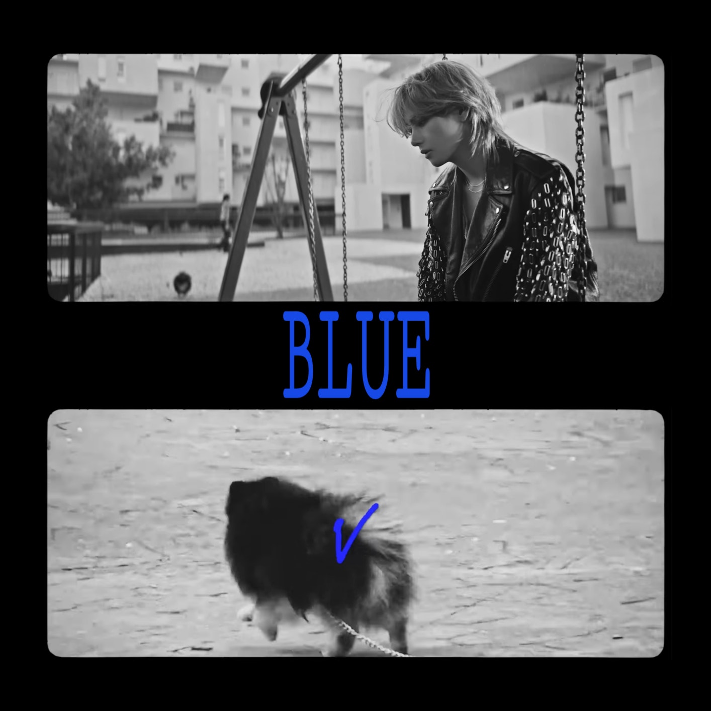 BTS Community Post - やっぱり 物語がとても気になるBlue モノクロのBlue Layover 順番に観てってことだけど ...