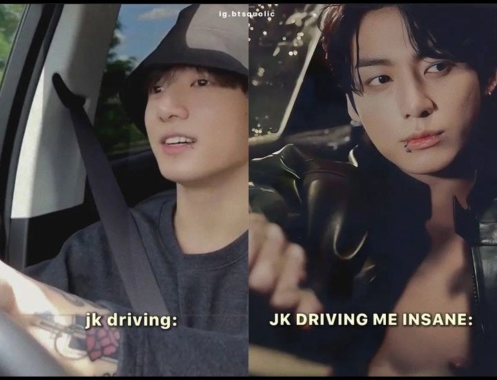 BTS Community Post - he's driving ME crazy