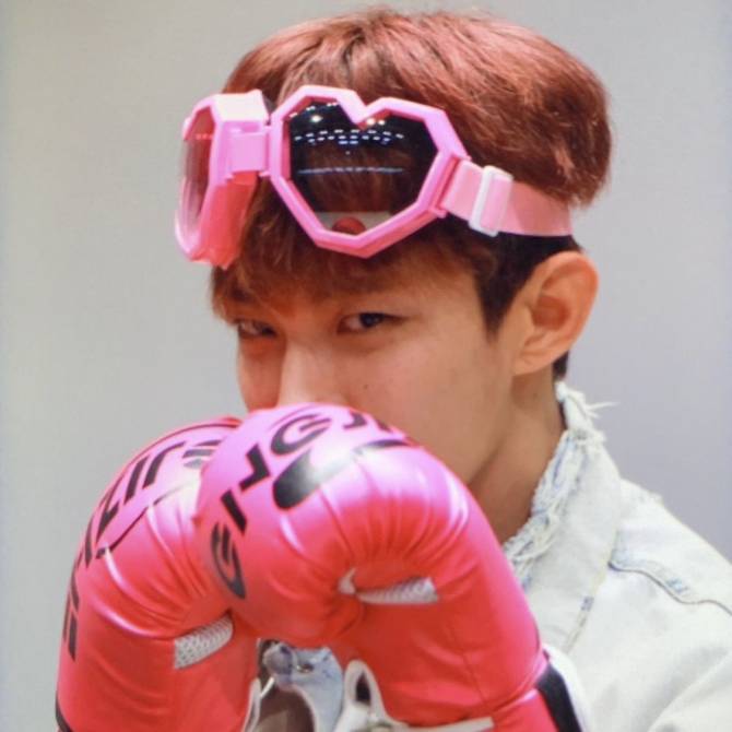 Seventeen Community Post 솔직히 핑크 겸이 심각하게 귀여움 ㄴ 누구나 다 아는 사실