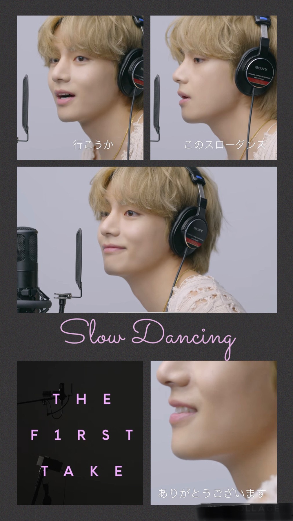 BTS Community Posts - よく観ていたTHE F1RST TAKEに Vが来てくれて びっくりしました👀 歌声は安定感あって ...