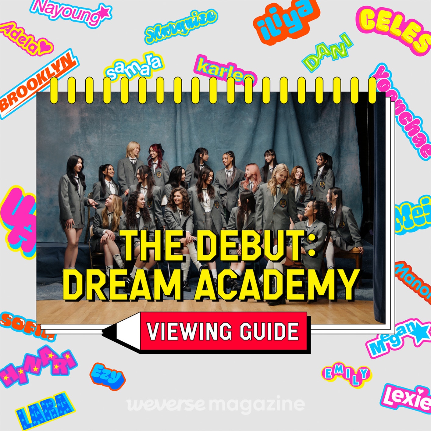 Weverse KATSEYE Image - [Magazine] The Debut: Dream Academy info