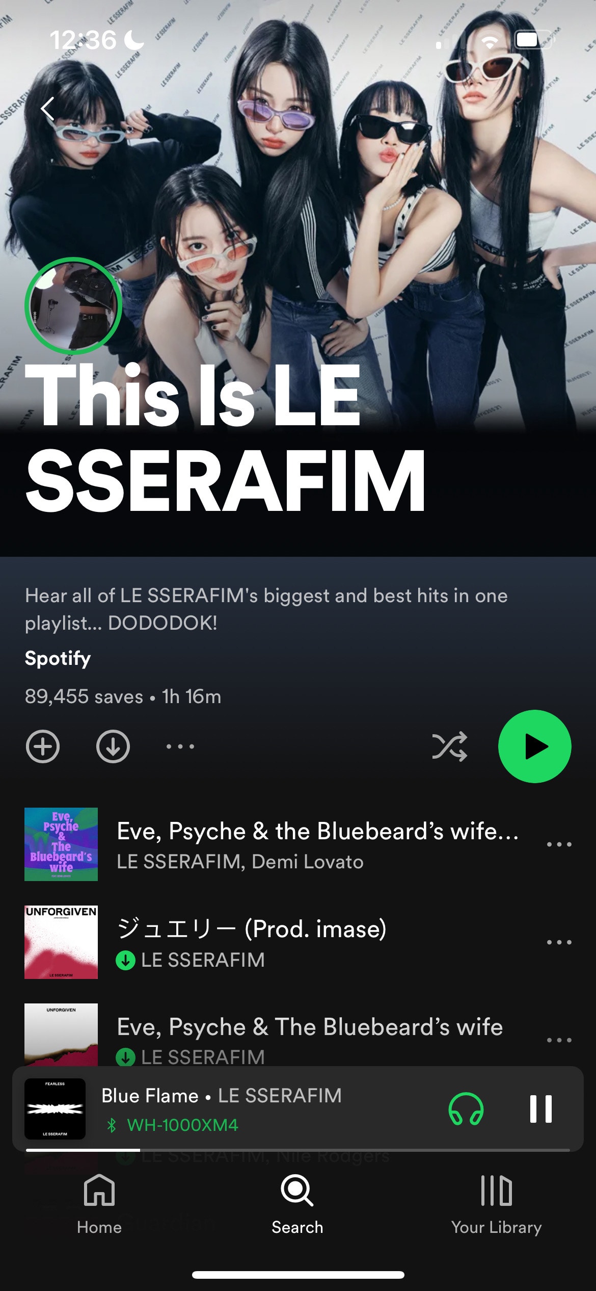 LE SSERAFIM Community Post - chaewonie! did you see spotifys playlist ...