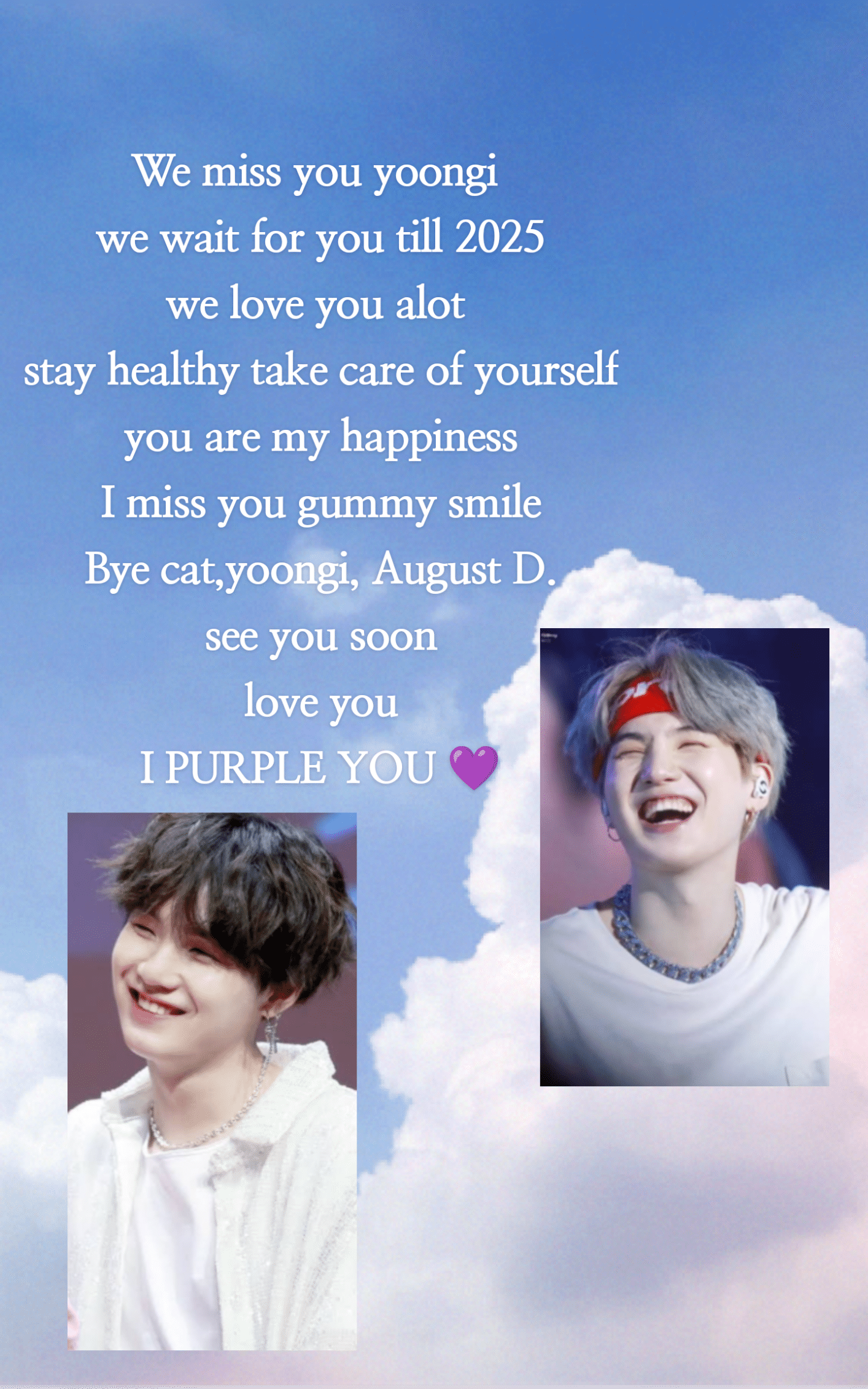 BTS Weverse Fan Letter