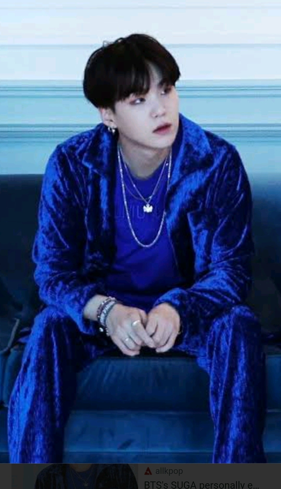 BTS Community Post - Color full SUGA oppa 🥺🥺🔴⚫🔵🟡🟢🟠.. Miss you oppa😭😭😭😭..