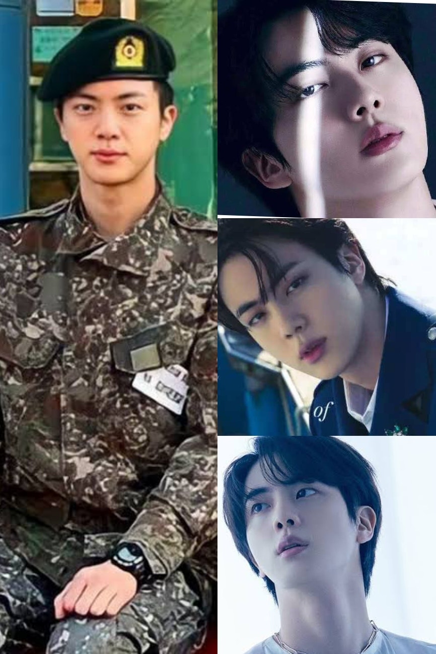 BTS Community Post - Worldwide handsome Jin 💜 miss you Jin oppa 💜🥺 have a great health ...