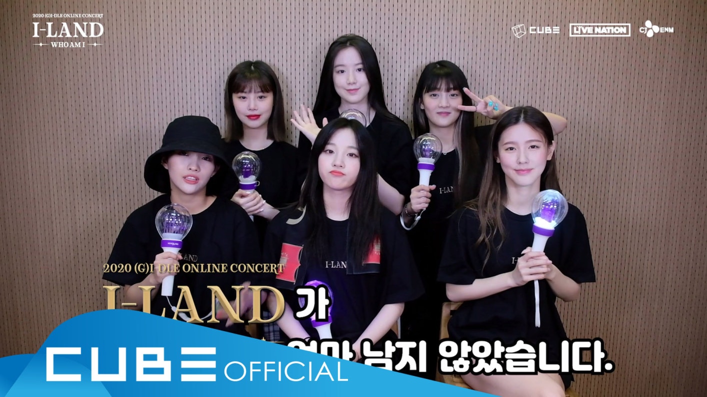 Multimedia de (G)I-DLE de Weverse - 2020 (G)I-DLE ONLINE CONCERT 'I ...