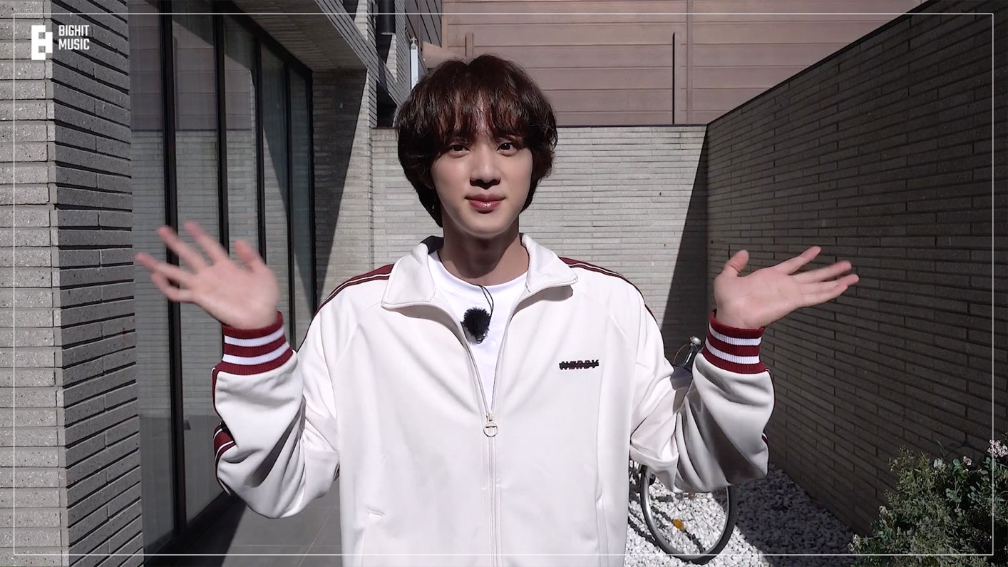 위버스 BTS Media - [n월의 석진] Message from Jin : Jan 2023 💌