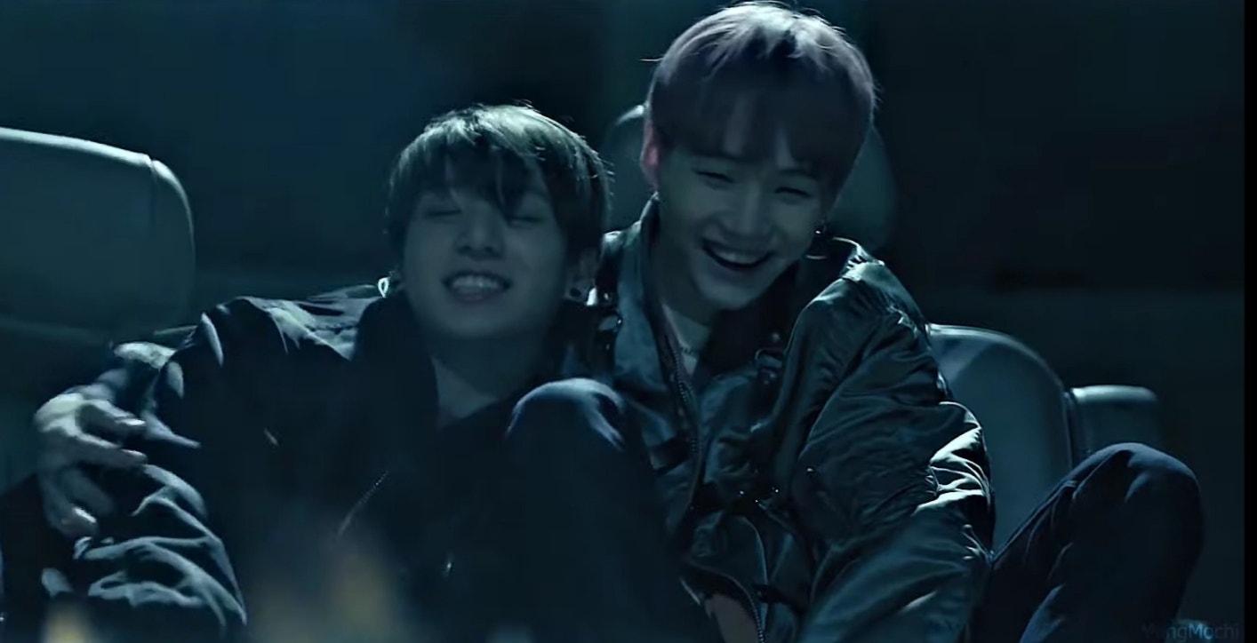 BTS 커뮤니티 포스트 - suga and jk 😘 cute ️💜