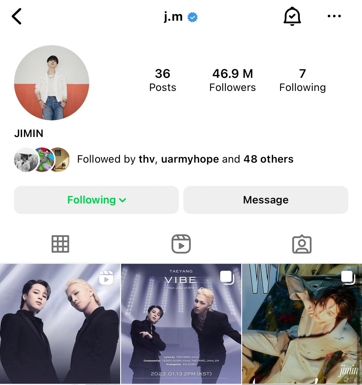 BTS Community Posts - insta king!! 😍