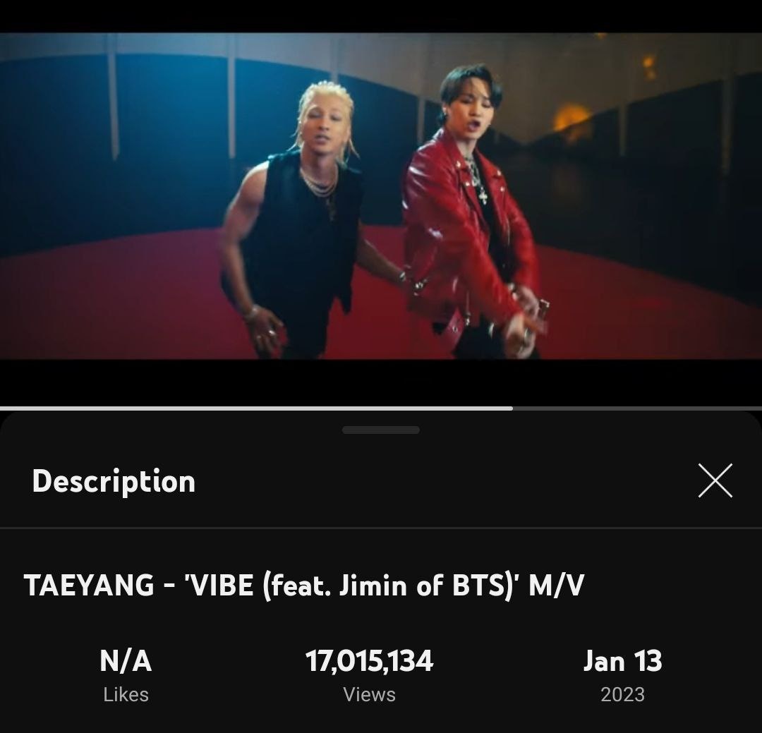 BTS Community Post - 🥳 The official MV of Taeyang ft. Jimin has ...