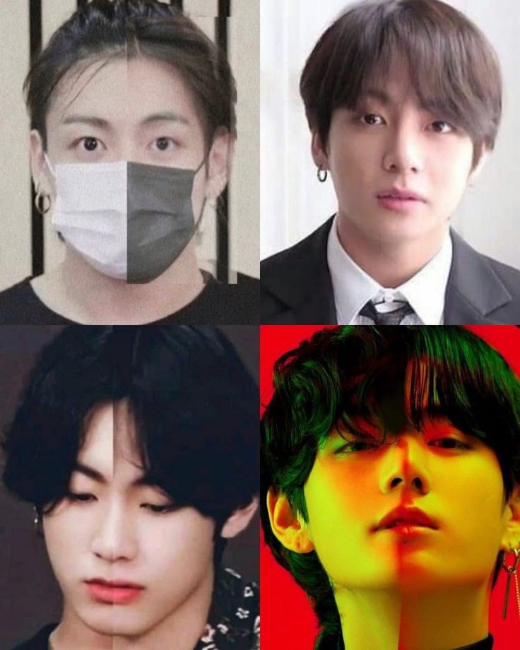 BTS Community Posts - they're same person with different body #taekook #💜🐰마히💜