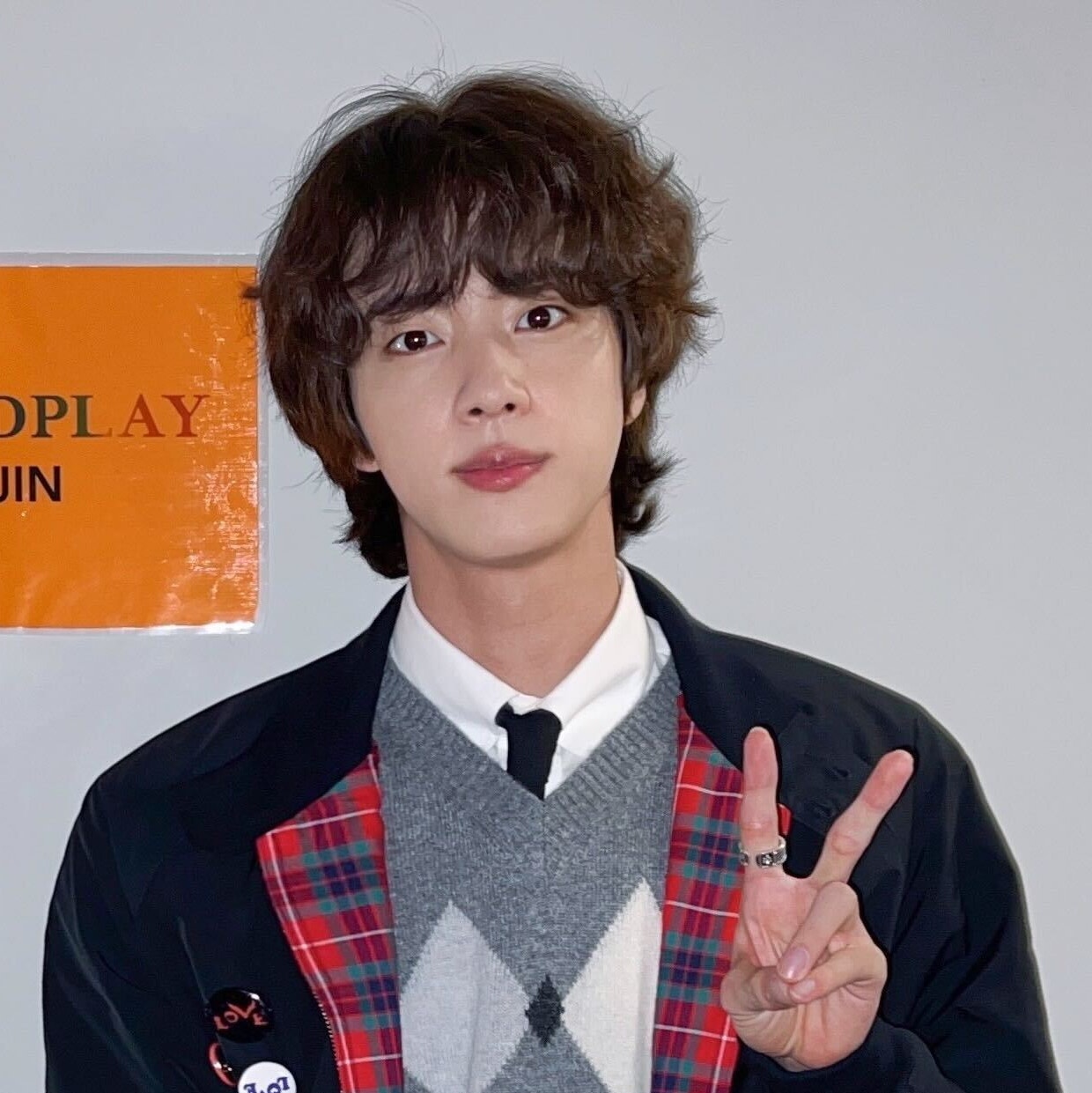 Bts Community Post Dear Jin From Army Jinくんに届け ソクジナ💕おつかれ様でした🐹💝 明日修了