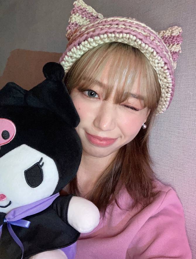 Secret Number Community Post 짜잔 비니 완성본🐱💕 첫 핸드메이드 비니 이 정도면 성공 맞겠죠