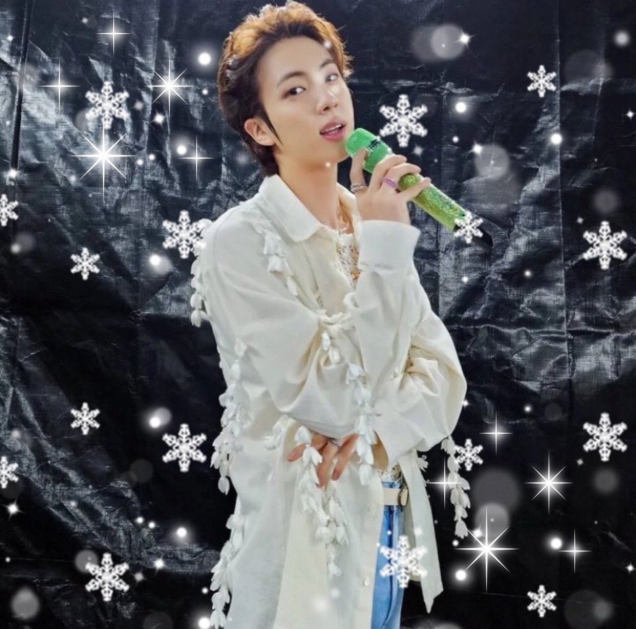 Bts Community Post ꧁ ️☃️ ️🫧⛄️🫧 ️☃️ ️꧂ 🐹jin Time🐹 ナムさん曰く 「ジンさんはどこでも上手く
