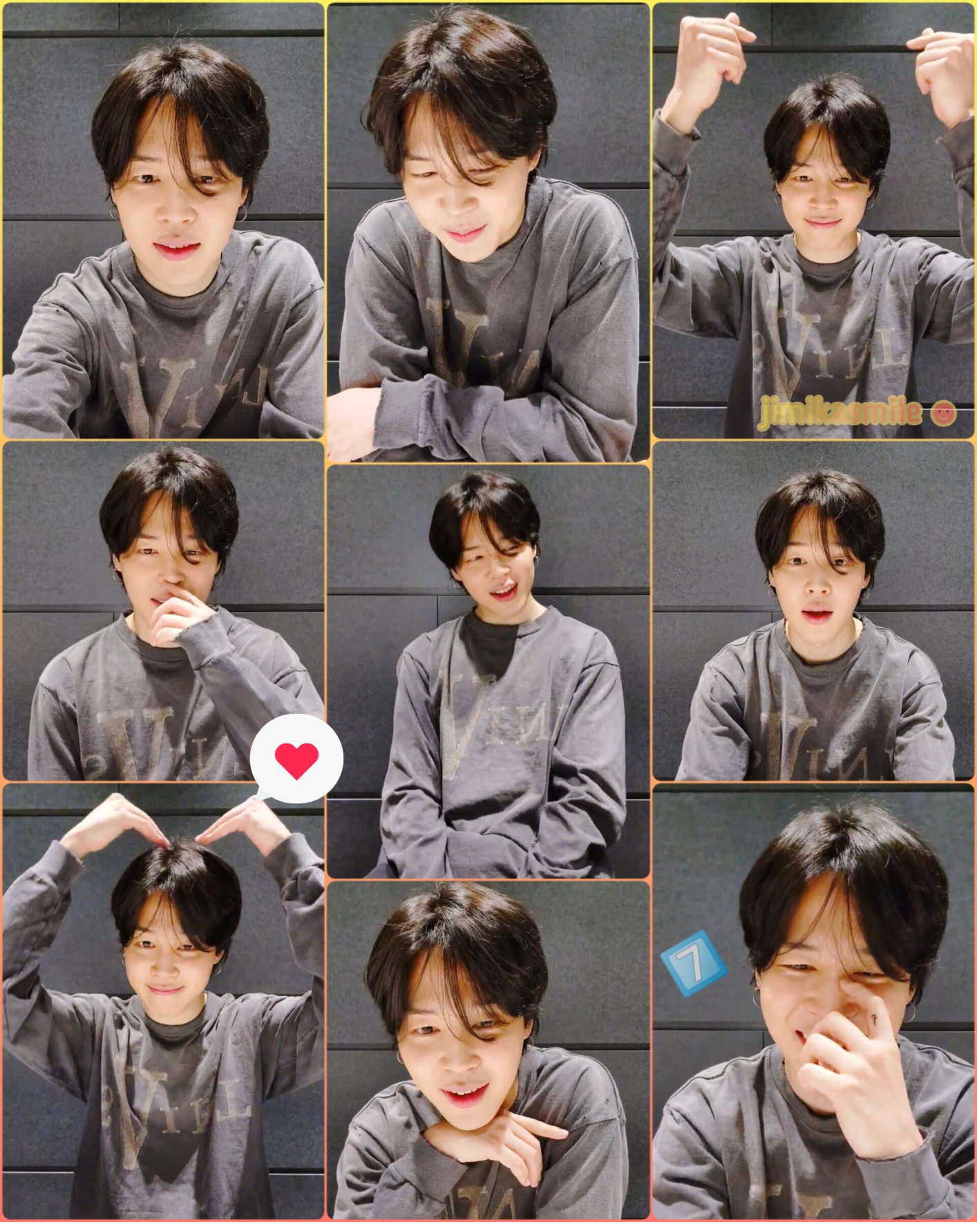 BTS Community Post - ジミンちゃ〜ん 会いに来てくれてありがとう💕 会いたかったよ〜😭😭😭 Love u💜💜💜💜💜💜💜 #to_jimin