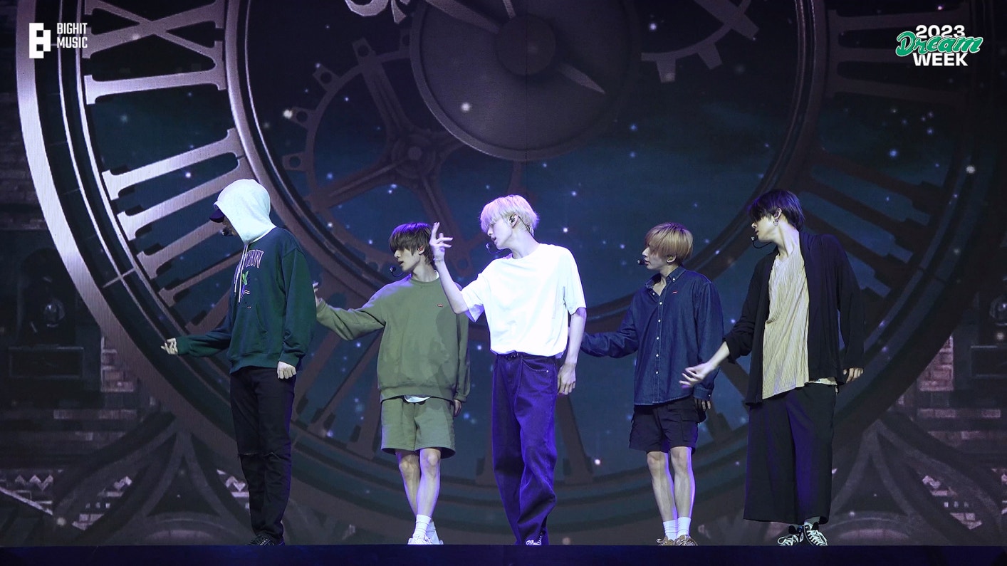 [2023 DREAM WEEK] TXT (투모로우바이투게더) ‘Opening Sequence’ Rehearsal Stage ...