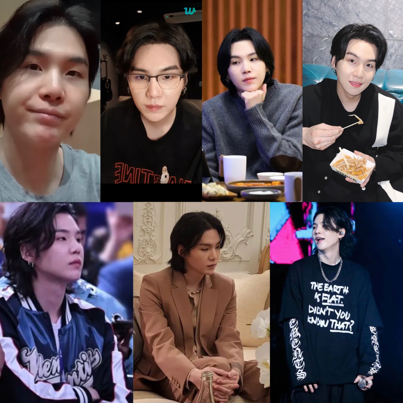 BTS Community Post - いろんなユンギさん🐱🐱 全部大好きなユンギさんっ🤦‍♀️💜💜💜 きつかった連勤もユンギさんのおかげで乗り切り、、、🥲💜💜とどめのGIF🫶 ありがとユン ...