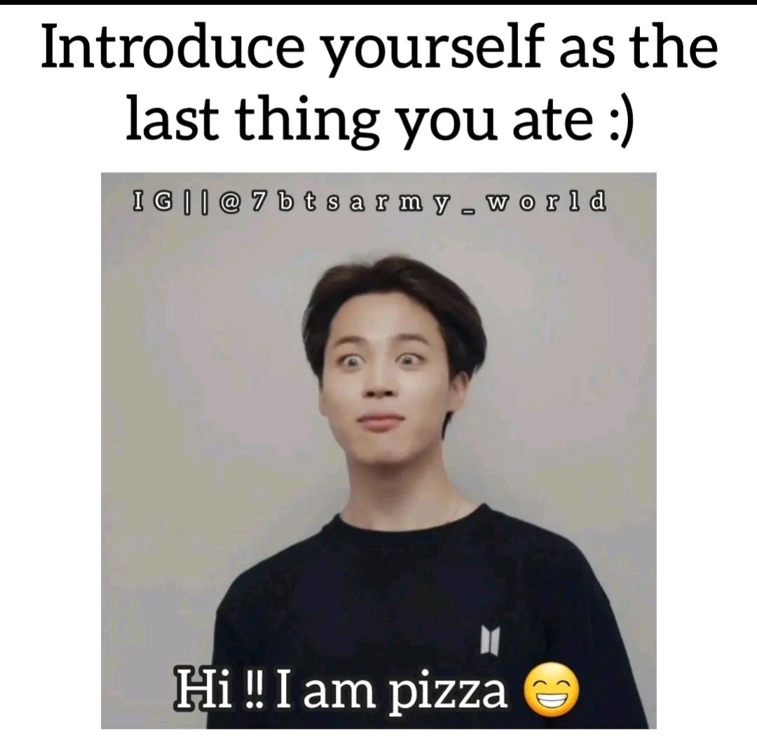 BTS Community Post - hello, iam chicken 🐔 😋