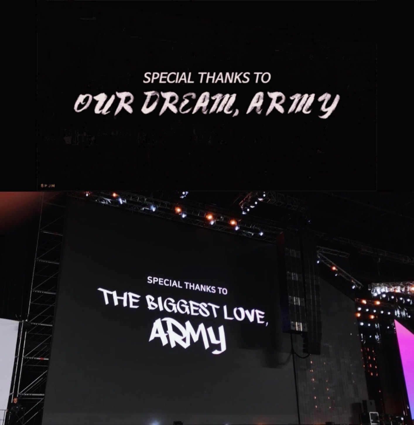 BTS Community Post - BTS is seven. BTS’s fandom is ARMY. That’s it.