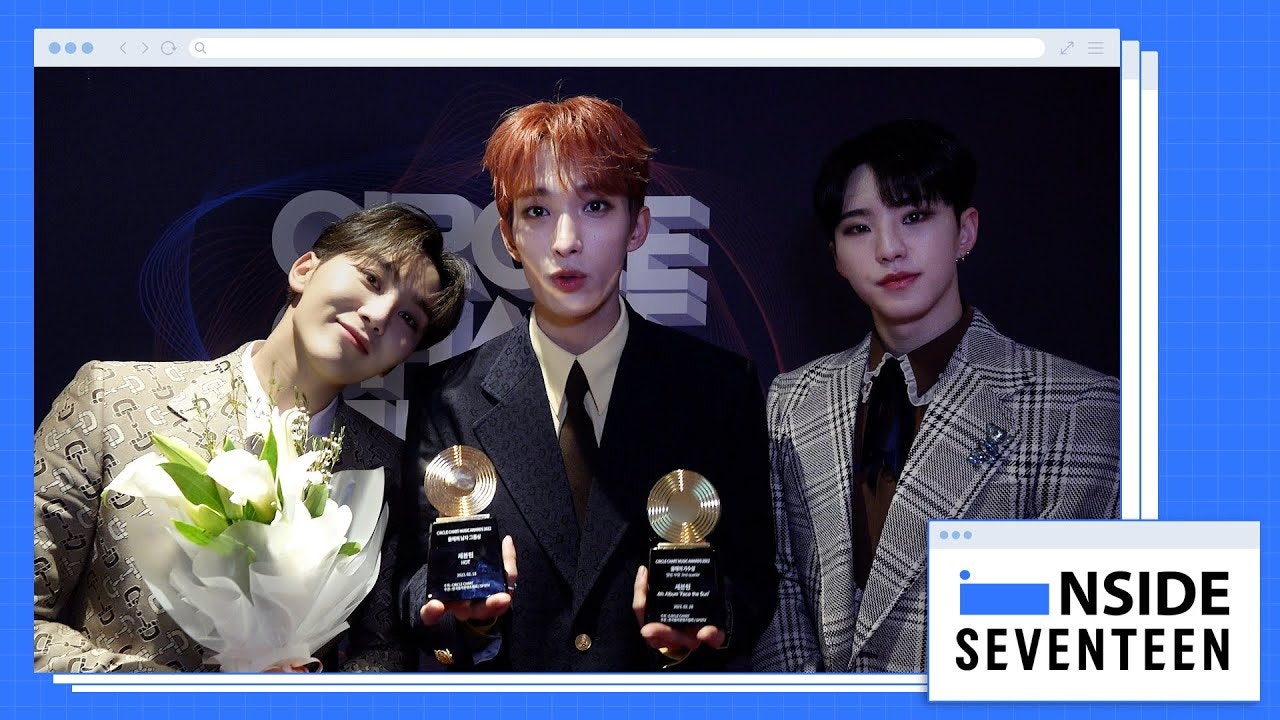 Weverse SEVENTEEN Media - [INSIDE SEVENTEEN] 부석순 ‘써클차트 뮤직 어워즈 2022’ 비하인드 (BSS CIRCLE CHART Music ...
