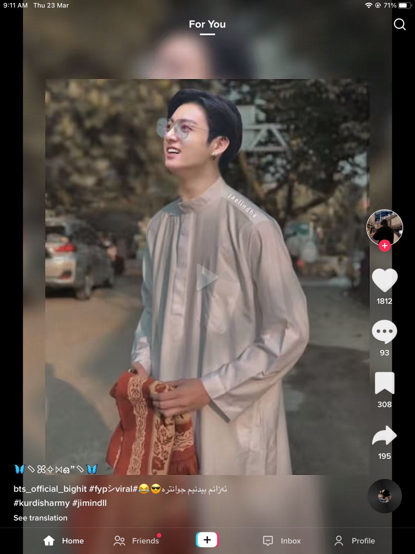 BTS Community Post - BTS in Ramadan Karim