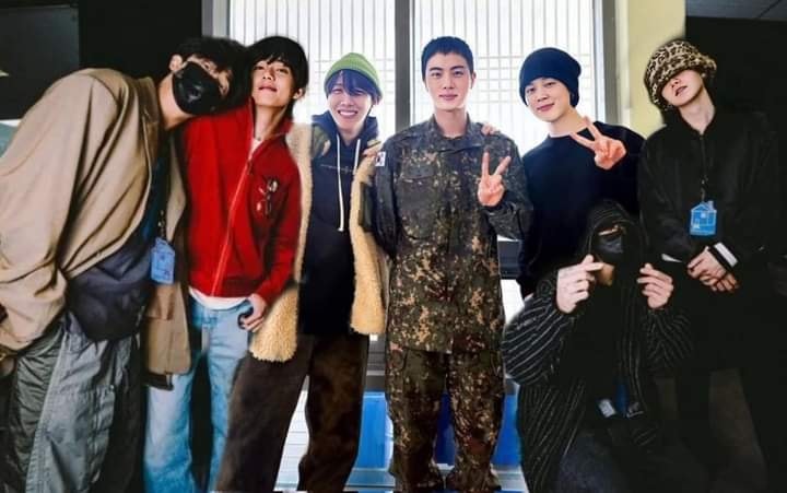 BTS Community Post - Our OT7 🥰 Our King Our Home Our BTS we miss you Tannies #creditstotheowner ...