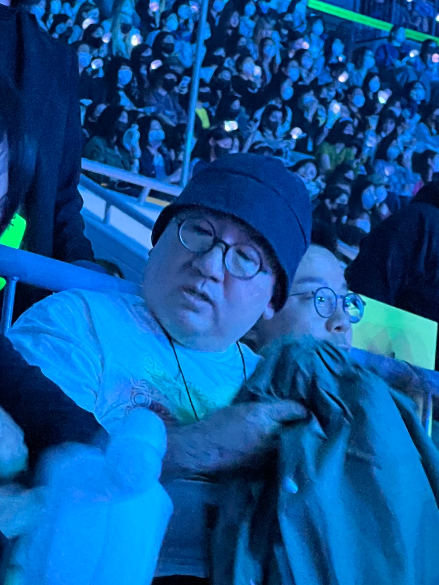 TOMORROW X TOGETHER Community Post - PD Nim at TXT's Day 2 concert in ...