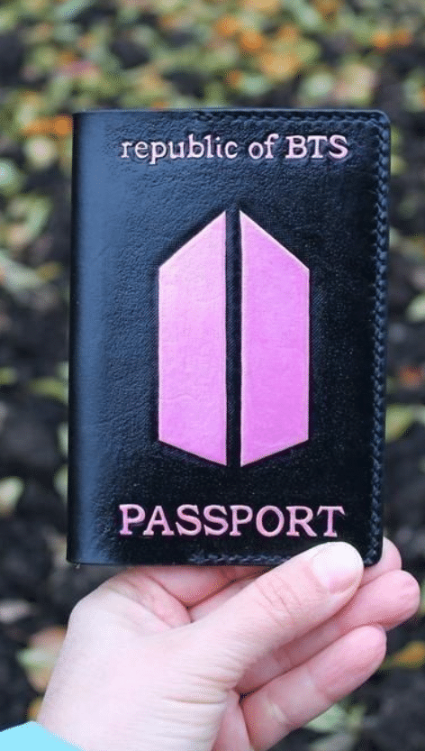 BTS Community Posts - BTS passport 💜😅