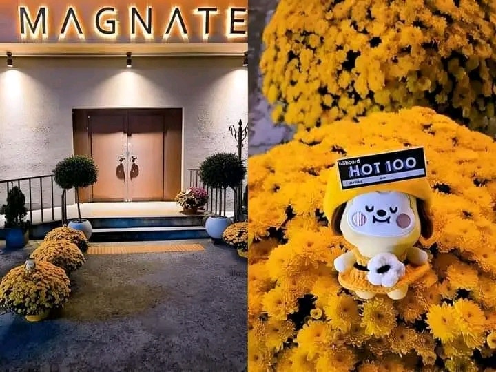 BTS Community Post - Jimin's Dad's Magnate Cafe is ready to celebrate ...