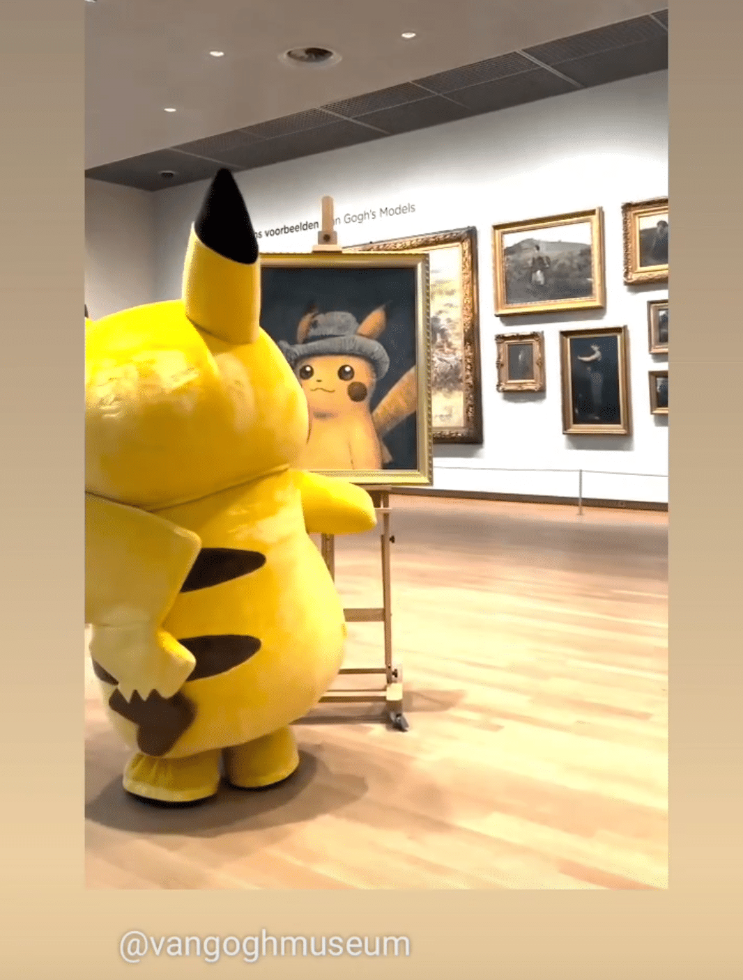 BTS Community Post - #To_RM Pikachu with Grey Felt 「灰色のフェルト帽子をかぶったピカチュウ ...