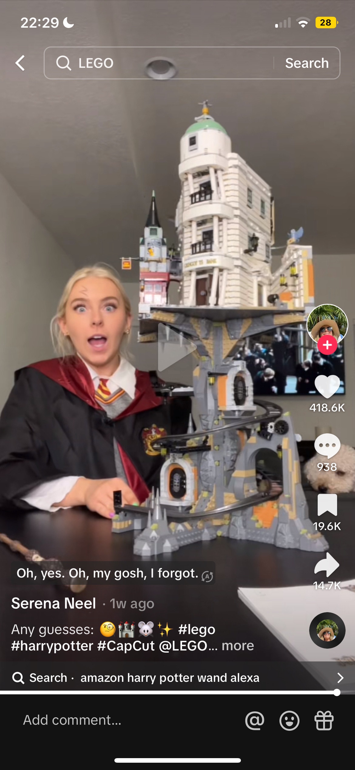 BTS Community Post - Saw this influencer building legos on tiktok and ...