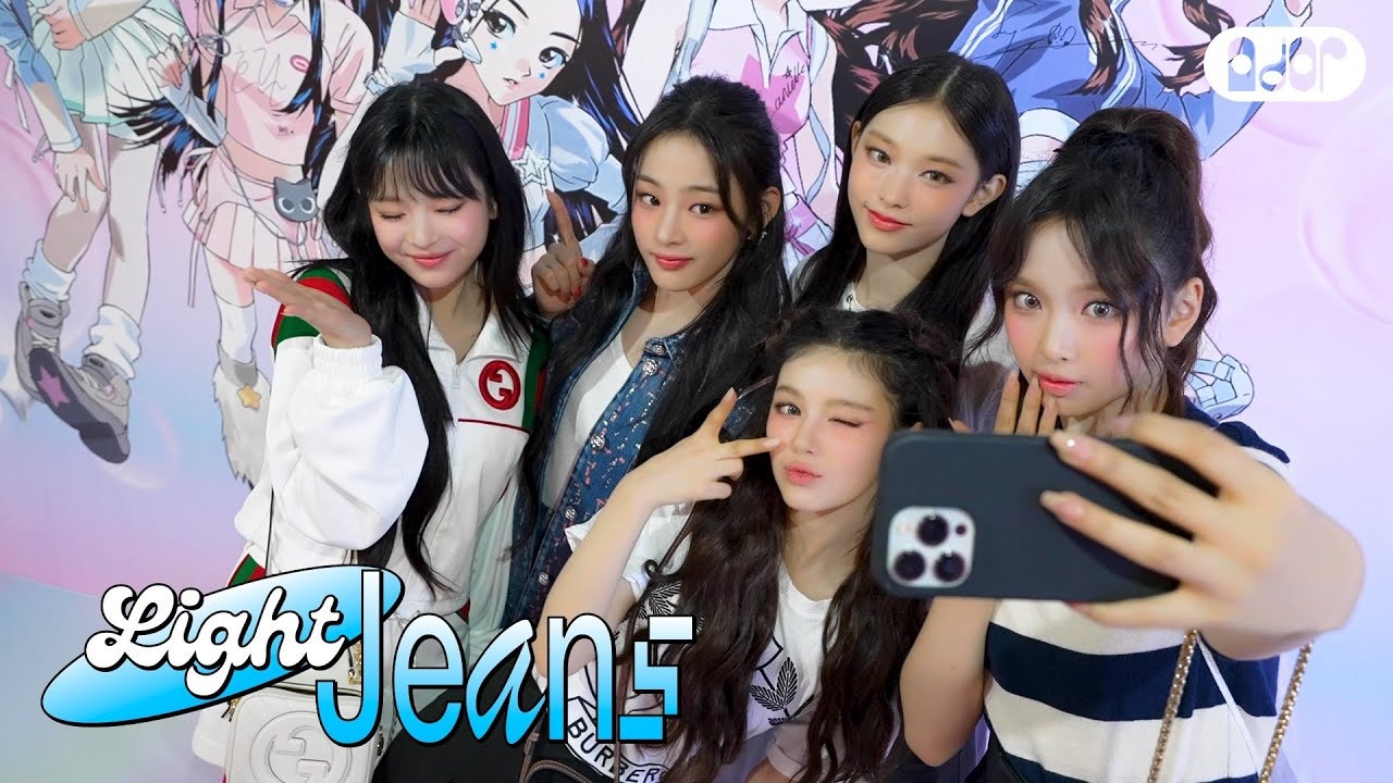 Weverse NewJeans Media - [Light Jeans] Bunnyland Pop-Up Behind | NewJeans