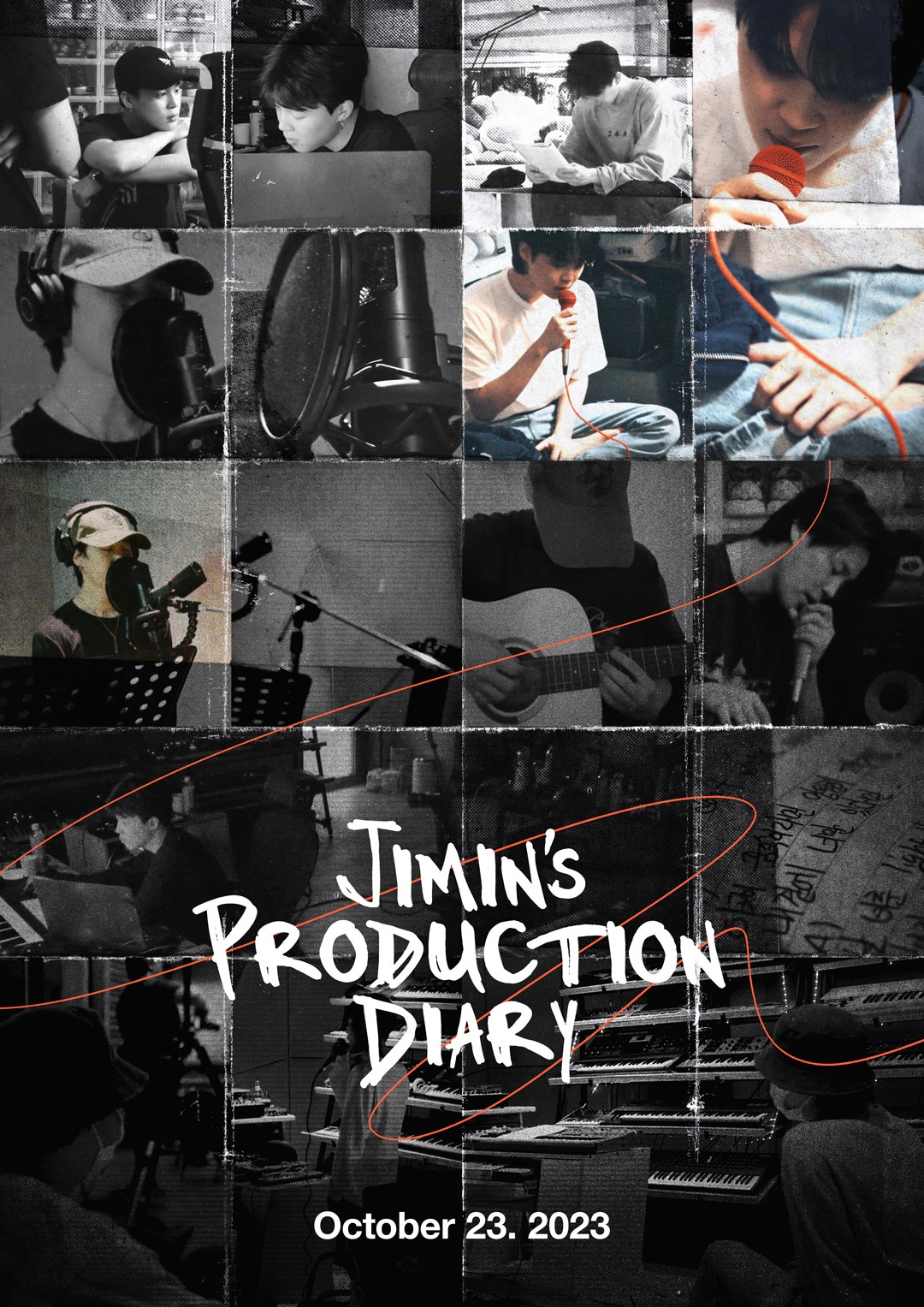 Weverse BTS Image - [Jimin's Production Diary] Poster (Record ver.)
