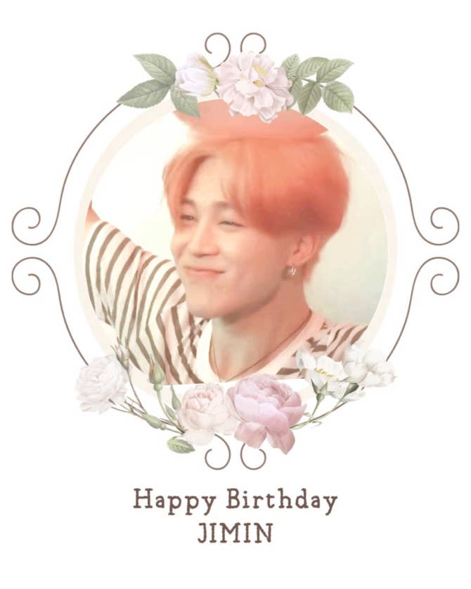 Bts Community Post 지민씨 생일 축하해요🎂💛🎈 태어나줘서 고마워요 우리에게 행복을 많이 주셔서 정말 감사합니다