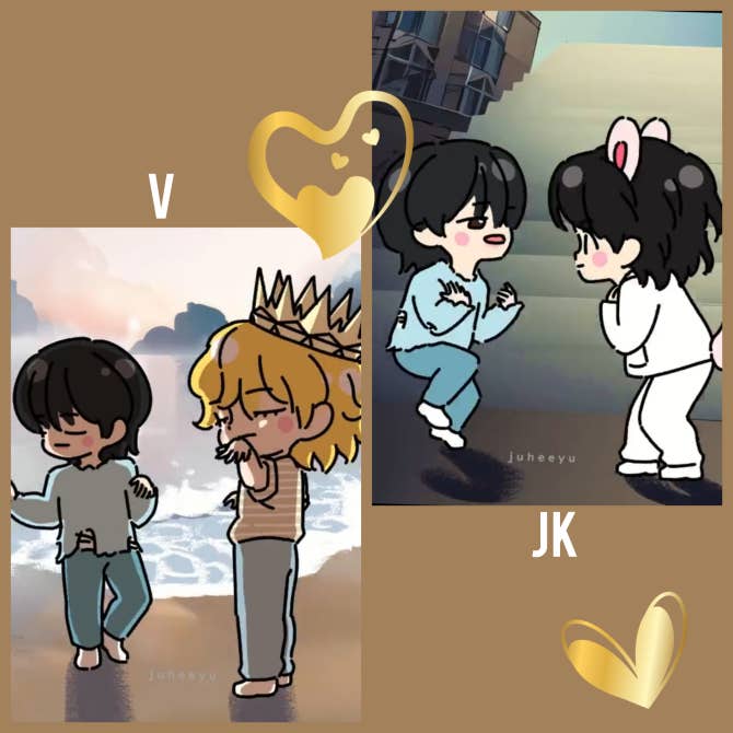 BTS Community Posts - I love this animation a loving ARMY made of Jimin ...