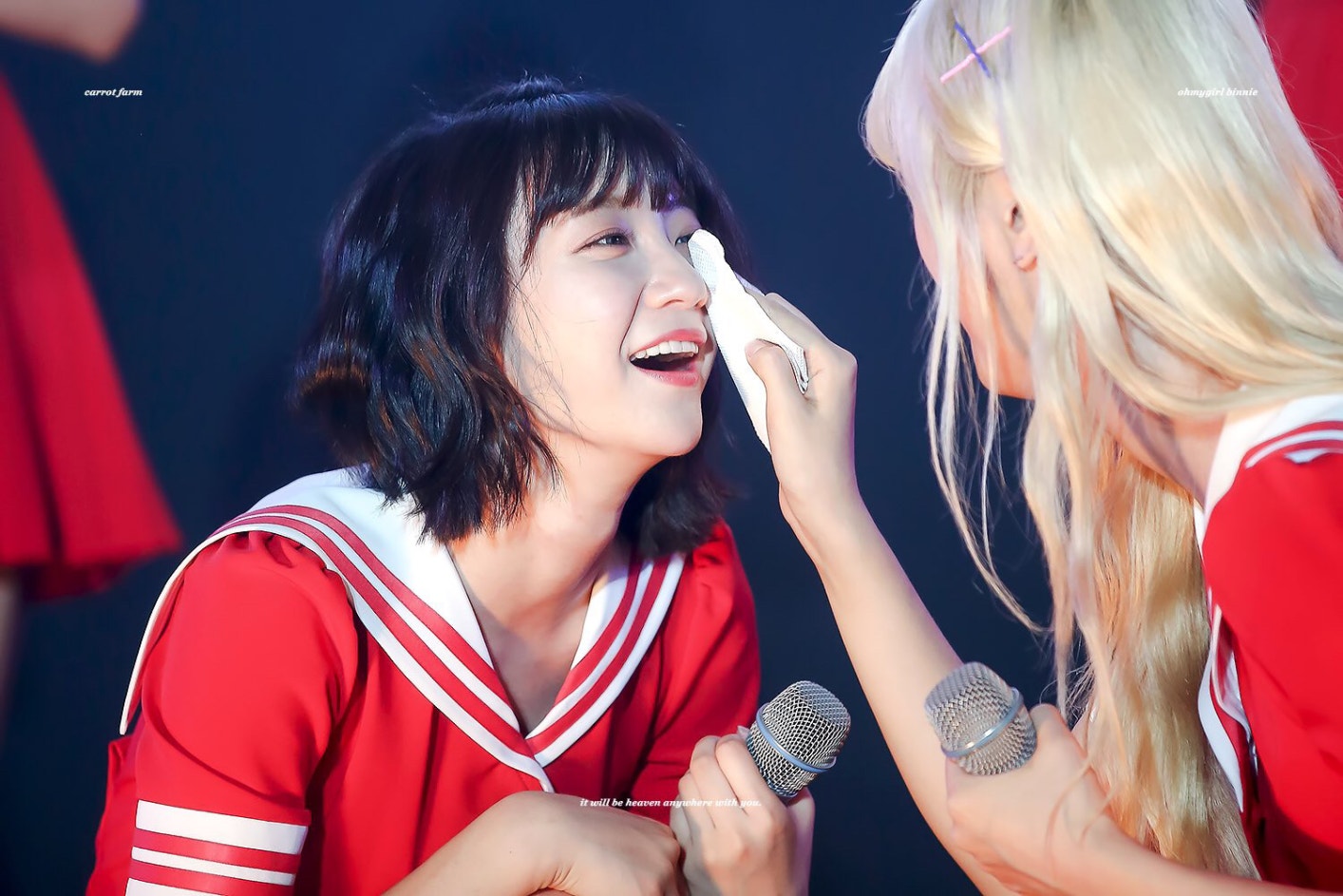 OH MY GIRL Community Posts - 잘 자 유빈아💜 설렘과 동시에 행복을 느낀 대략 3시간💗 네 노래를 듣고, 네 무대를 두 눈에 담을 수 있음에 감사해 ...