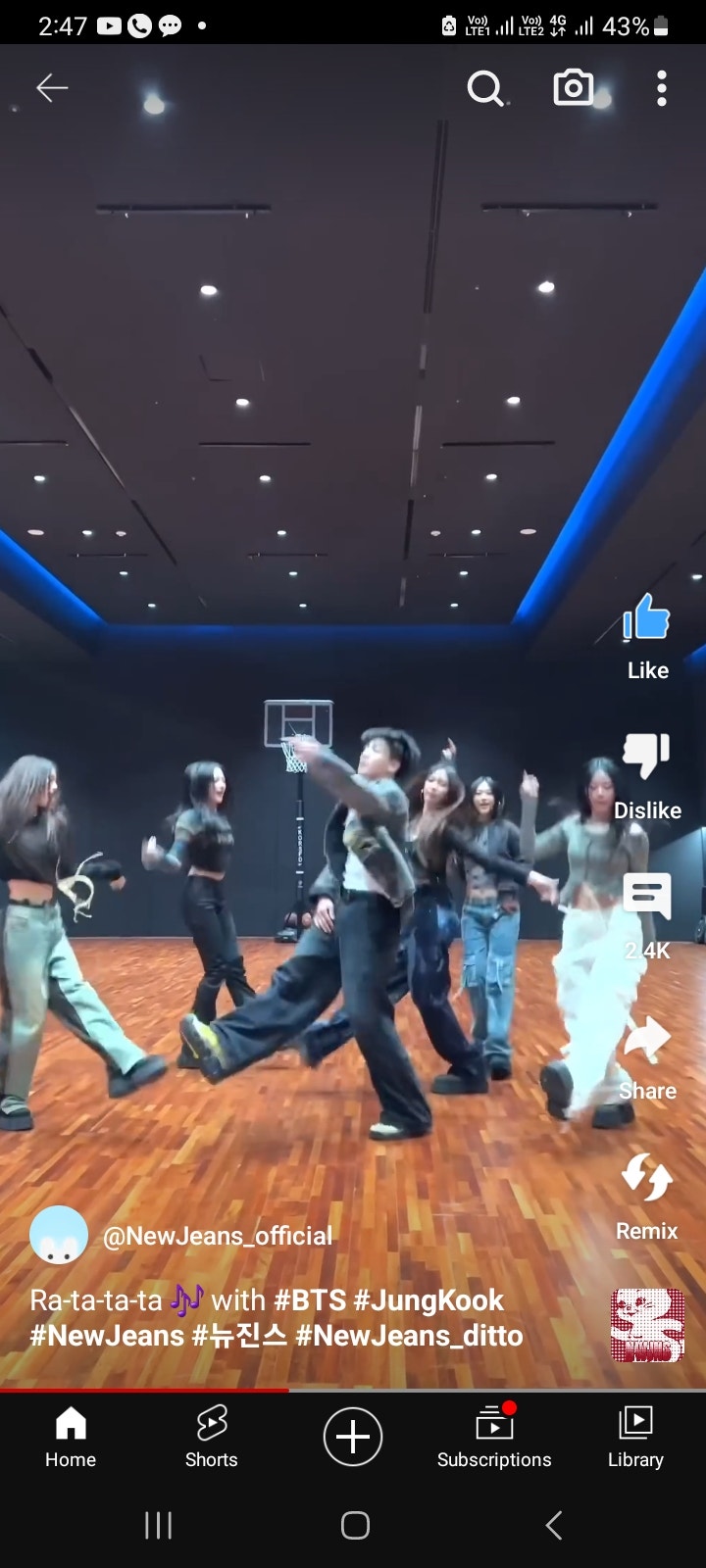 NewJeans Community Post - yaaaaaaaaaah