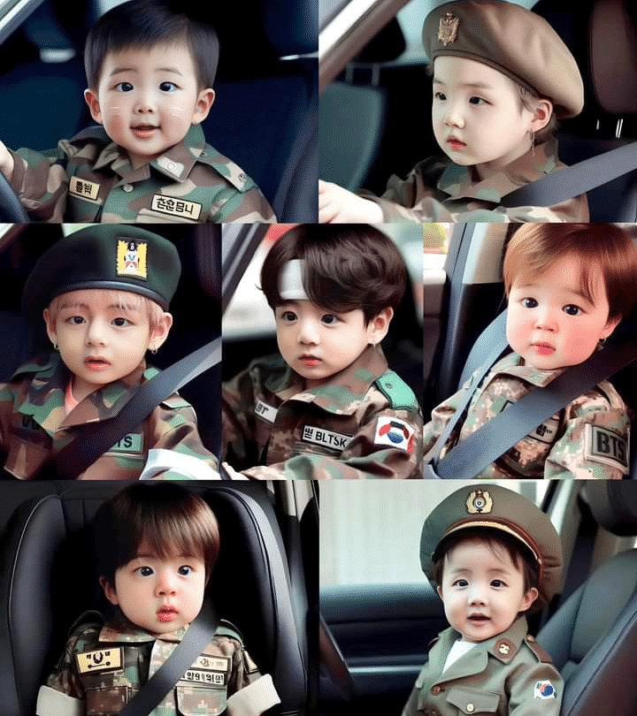 BTS Community Post - baby bts 💗😊