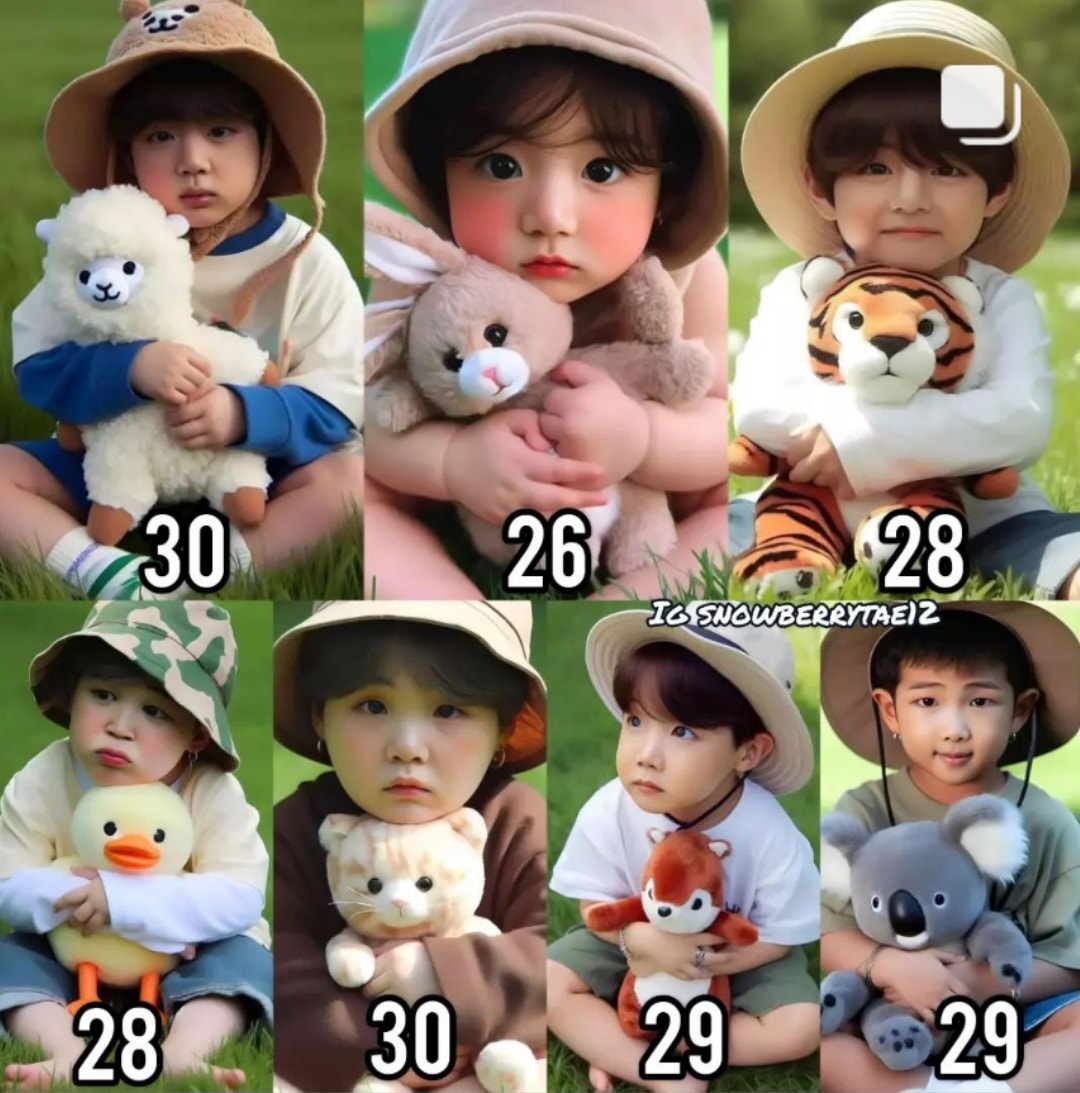 BTS Community Posts - Army which baby is your 💜