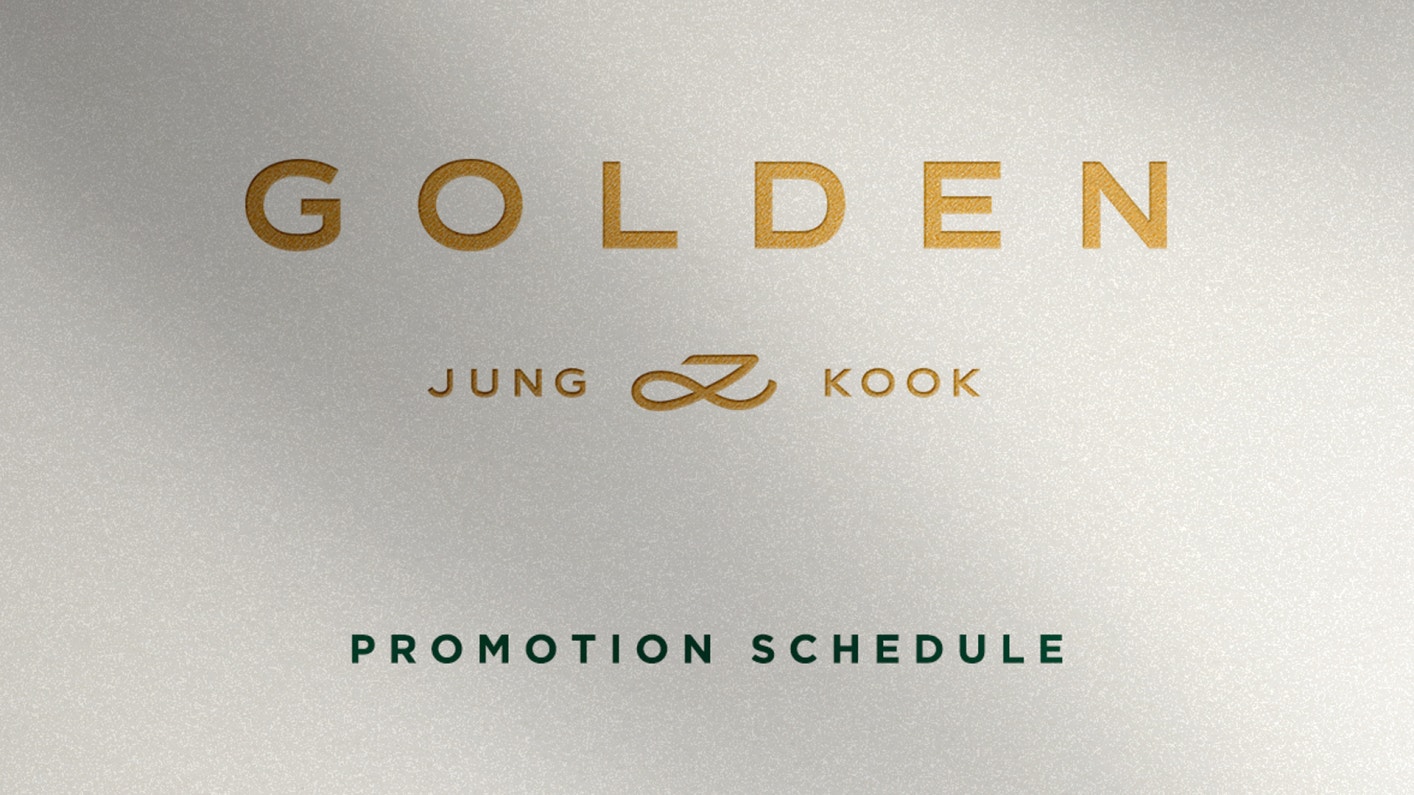 Weverse BTS Image - 정국 (Jung Kook) 'GOLDEN' Promotion Schedule