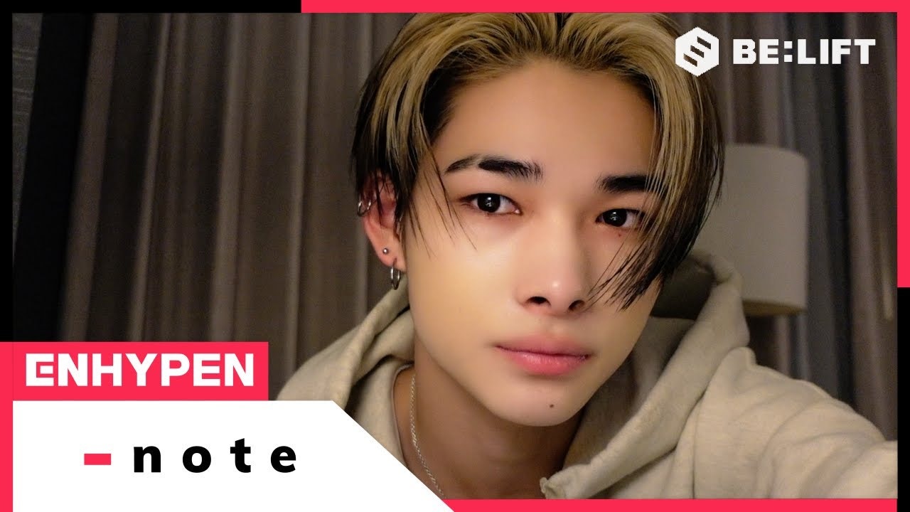 Weverse ENHYPEN Media - [-note] 231022 NI-KI - ENHYPEN (엔하이픈)